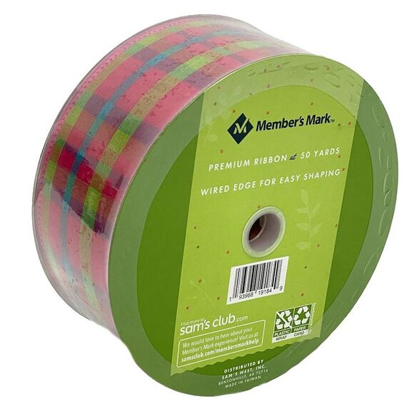 Member's Mark | Office | Members Mark Premium Wired Ribbon 5 Yards 25in ...